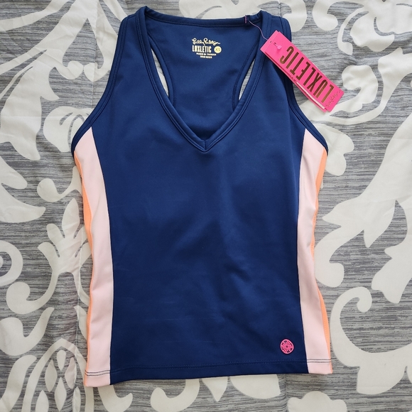 Lilly Pulitzer | Tops | Lilly Pulitzer Luxletic Vanti Bra Tank Top Xs ...